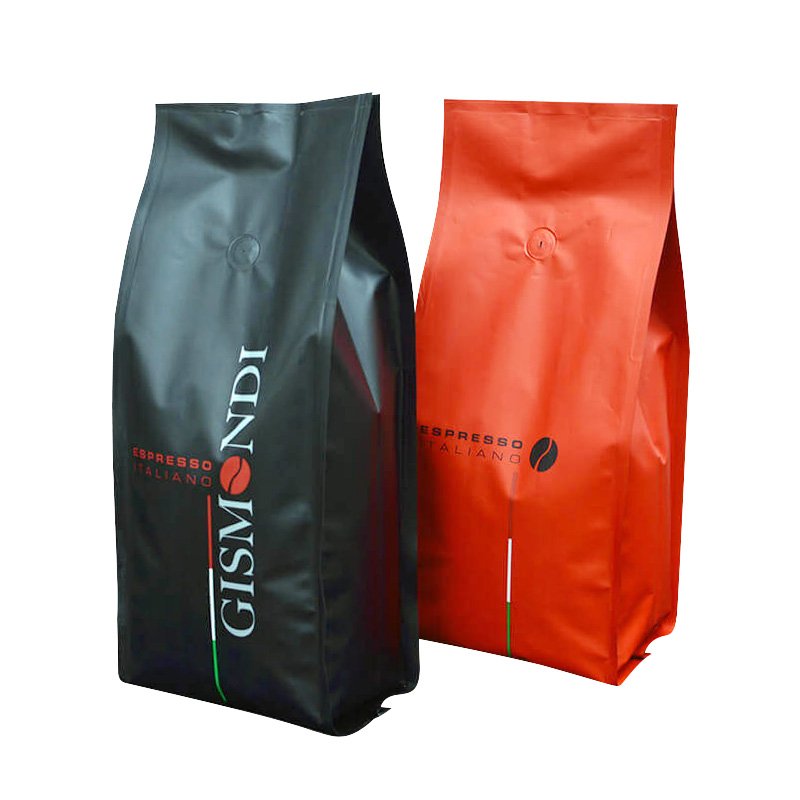 Quad seal kraft paper pouches